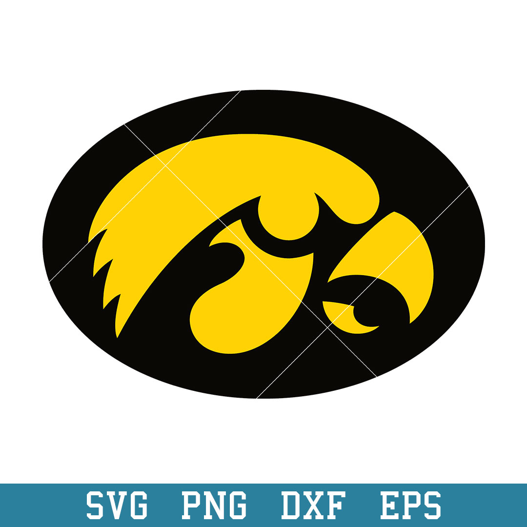 Iowa Hawkeyes Logo Svg, Iowa Hawkeyes Svg, NCAA Svg, Png Dxf | Inspire ...