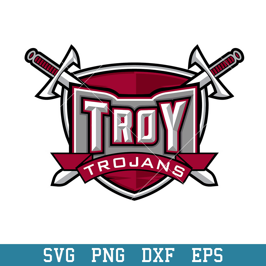 Troy Trojans Logo Svg, Troy Trojans Svg, NCAA Svg, Png Dxf E | Inspire ...