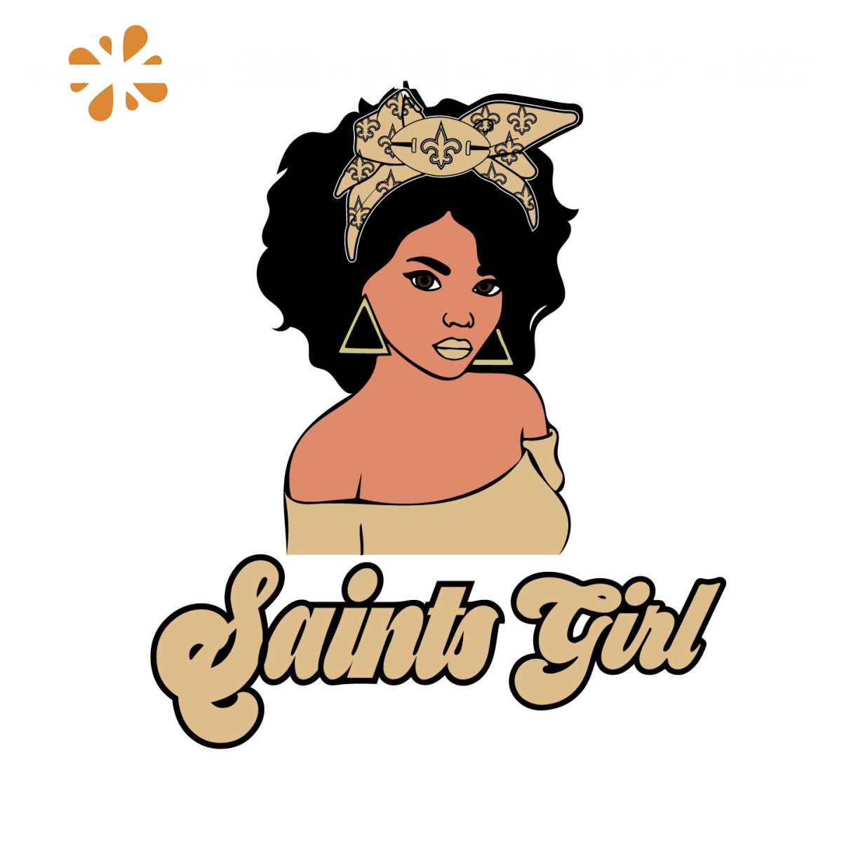 Saints Girl Svg, New Orleans Saints Football Team Svg, Sport | Inspire ...