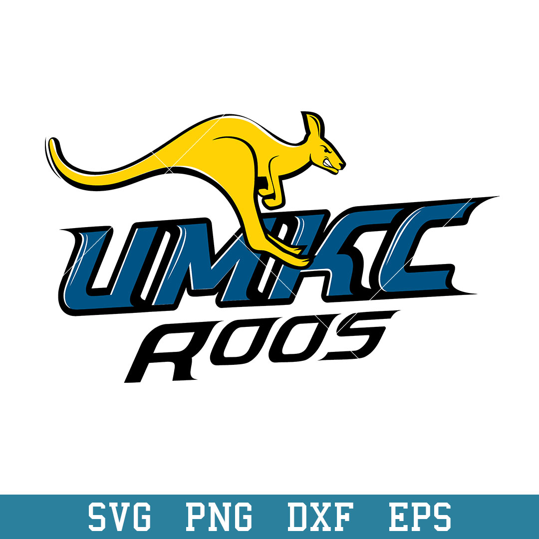 UMKC Kangaroos Logo Svg, UMKC Kangaroos Svg, NCAA Svg, Png D | Inspire ...