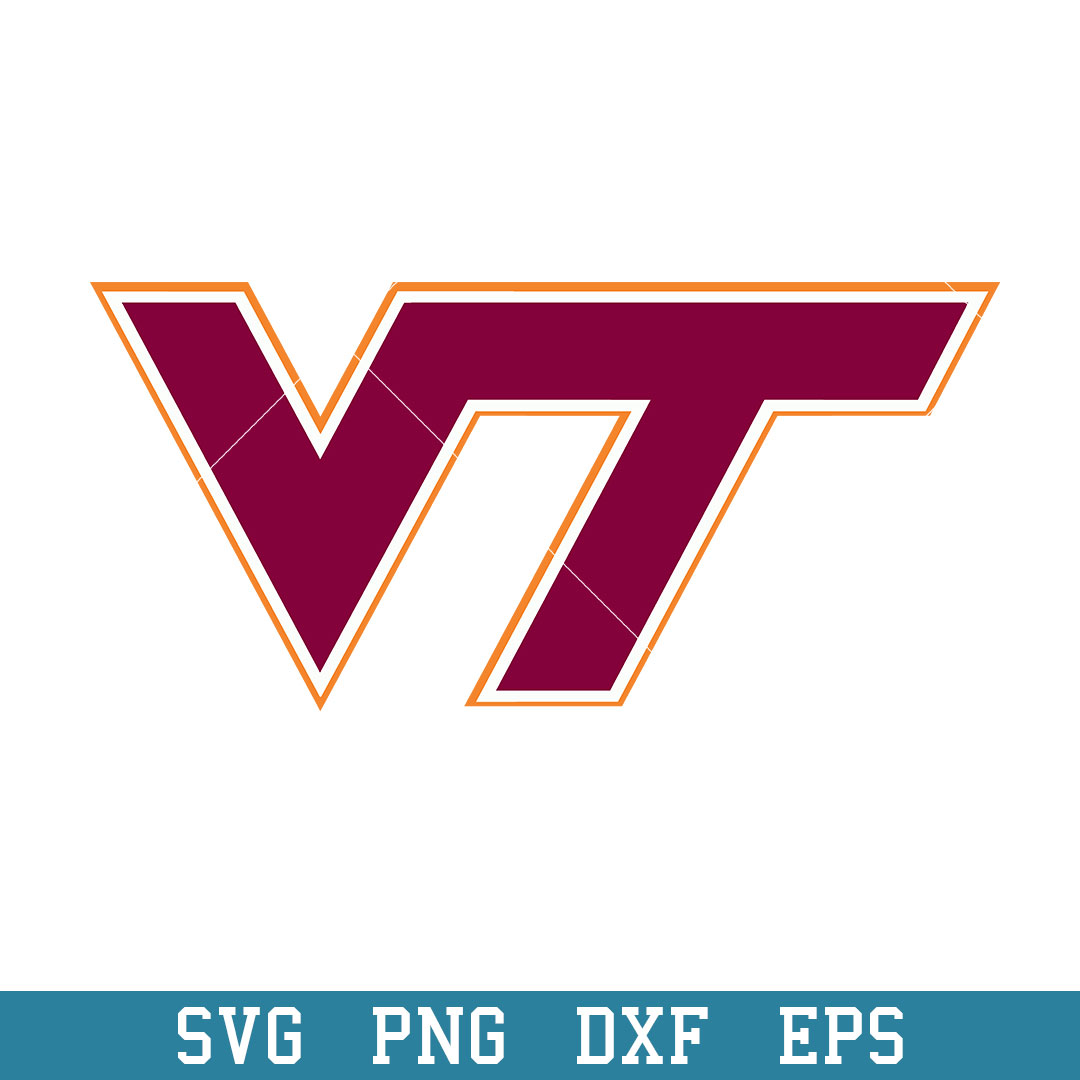 Virginia Tech Hokies Logo Svg, Virginia Tech Hokies Svg, NCA | Inspire ...