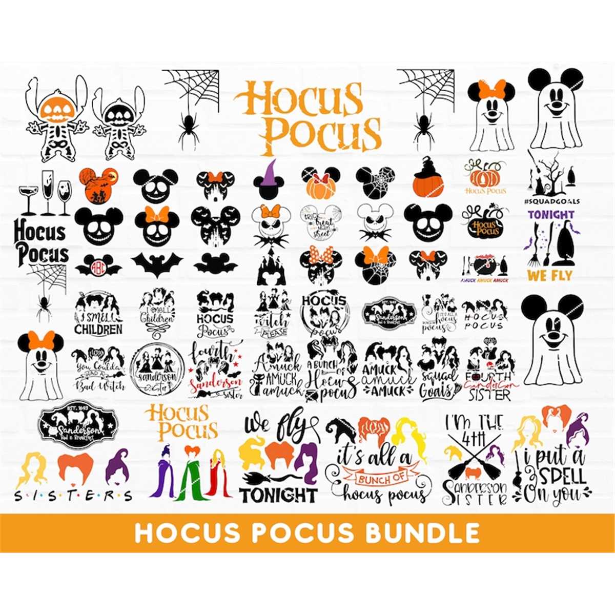Hocus Pocus Svg Bundle Sanderson Svg Sanderson Sisters Sv Inspire