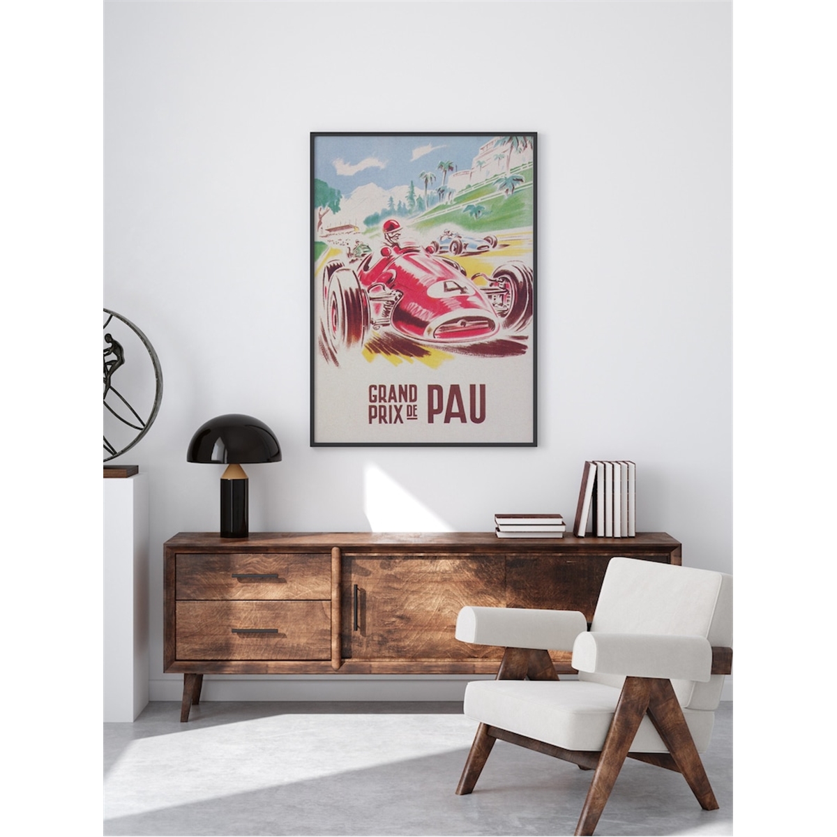 Pau Grand Prix, Automobile Race, Car, Vintage Wall Art, Fran | Inspire ...