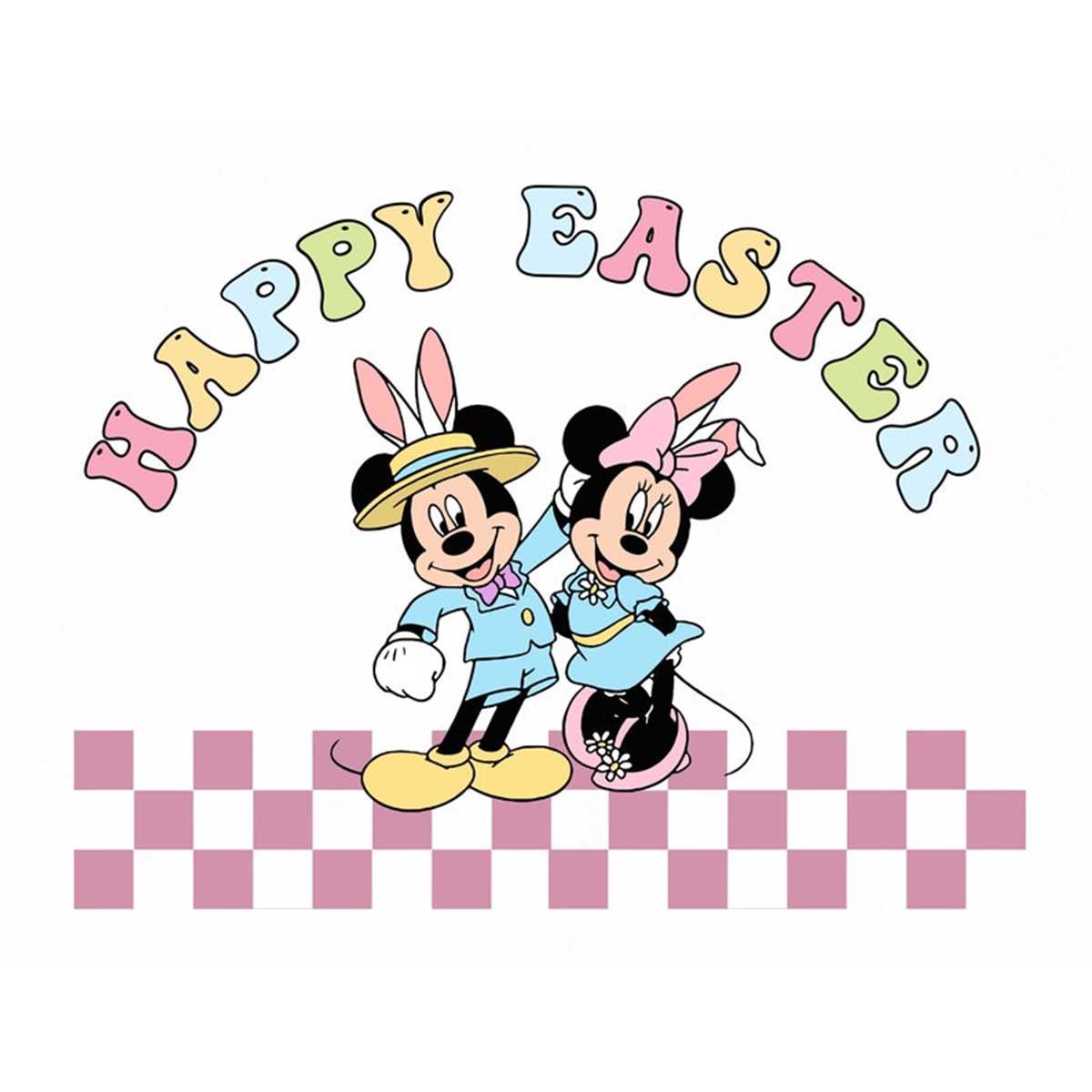 Mickey and Friends Easter clipart bundle, Easter svg cut fil | Inspire ...
