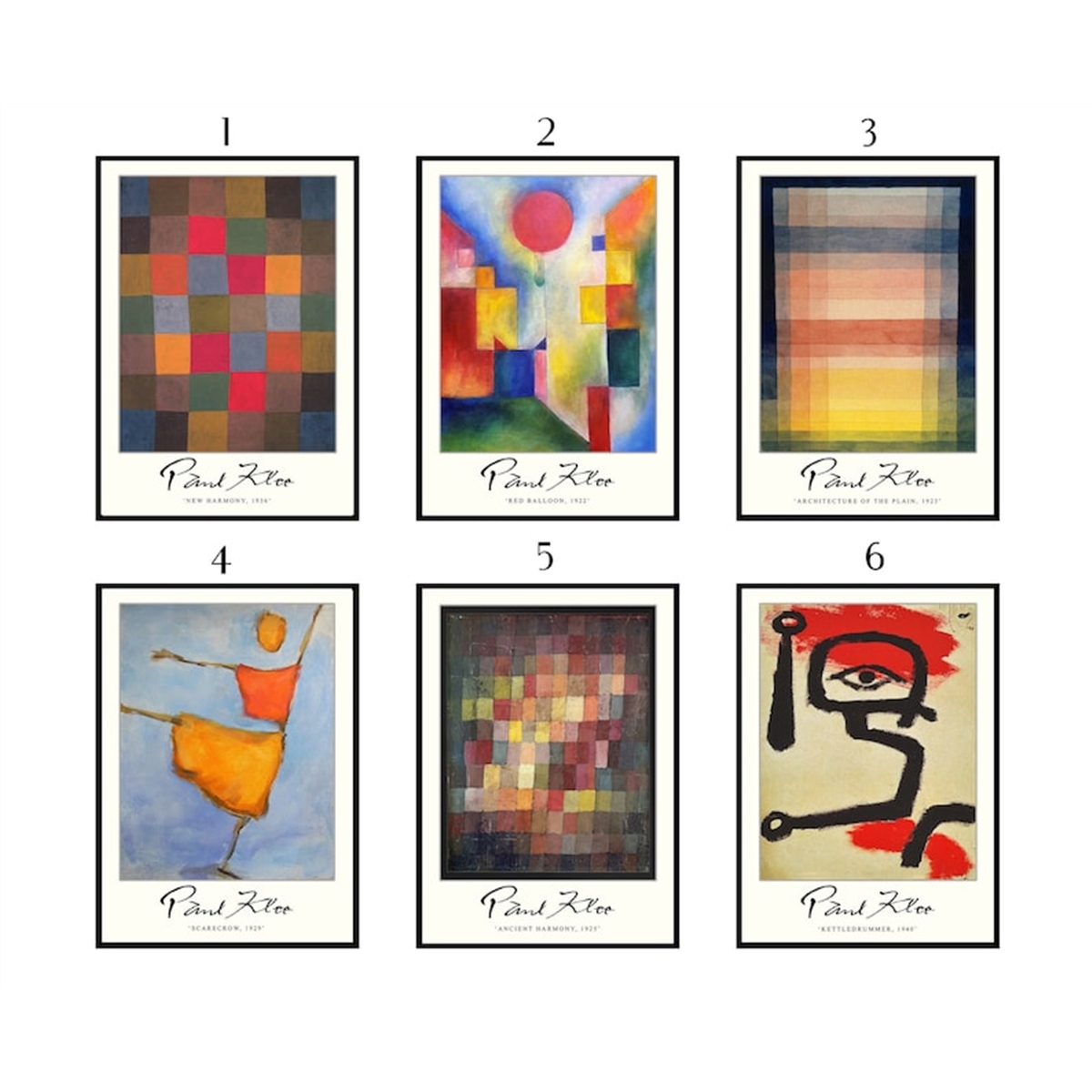 Paul Klee Poster Sets, Paul Klee Print, Paul Klee Art, Flora | Inspire ...