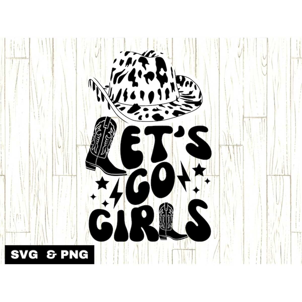 Let's Go Girls SVG, Retro Cowgirl SVG, Western Designs svg, | Inspire ...