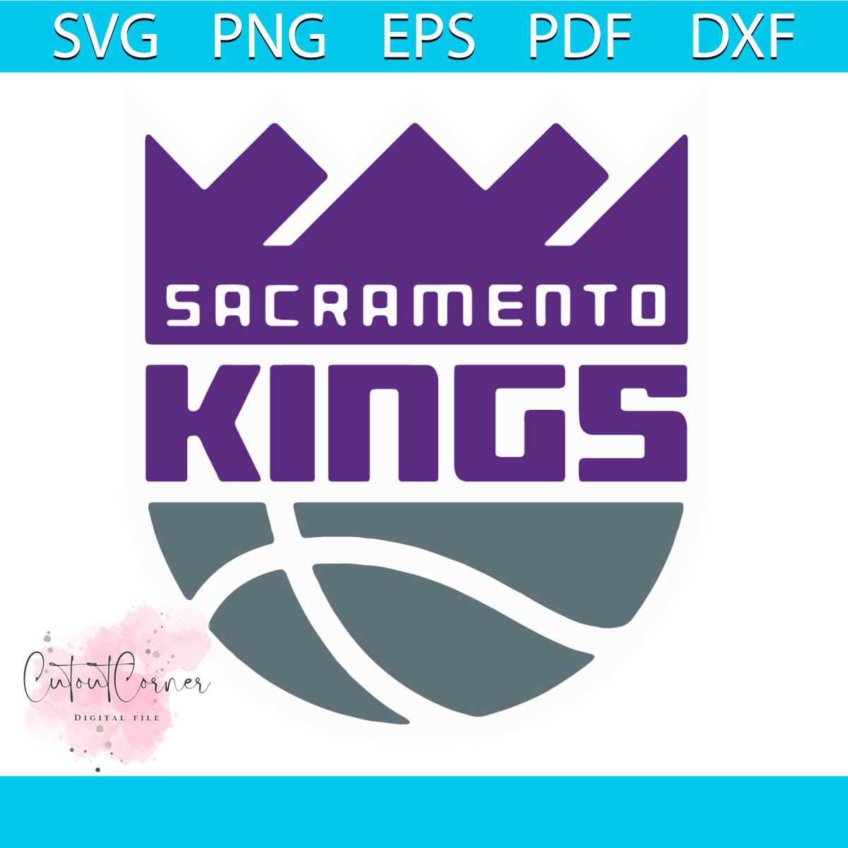 Sacramento Kings Basketball Team Svg, Sacramento Kings Logo | Inspire ...