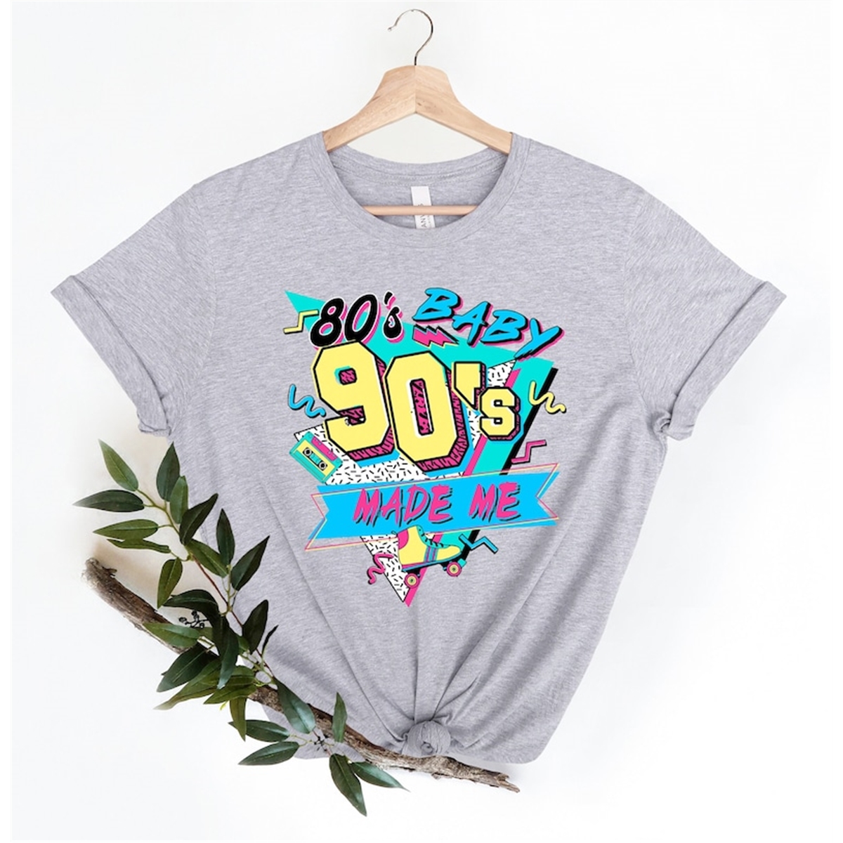 80s Baby 90s Made Me Shirt, 80s Shirt, 90s Shirt, Vintage Sh - Inspire Uplift