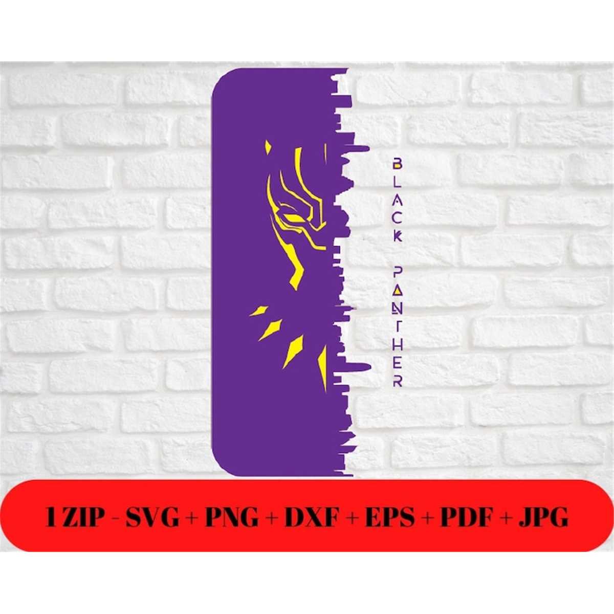 Black Panther SVG PNG JPG | Wakanda Forever dxf eps pdf | Si | Inspire ...