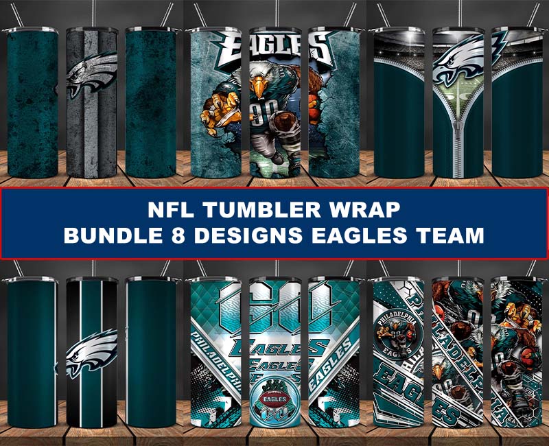 Eagles Tumbler Wrap , Football Tumbler Png ,Nfl Tumbler Wrap | Inspire ...