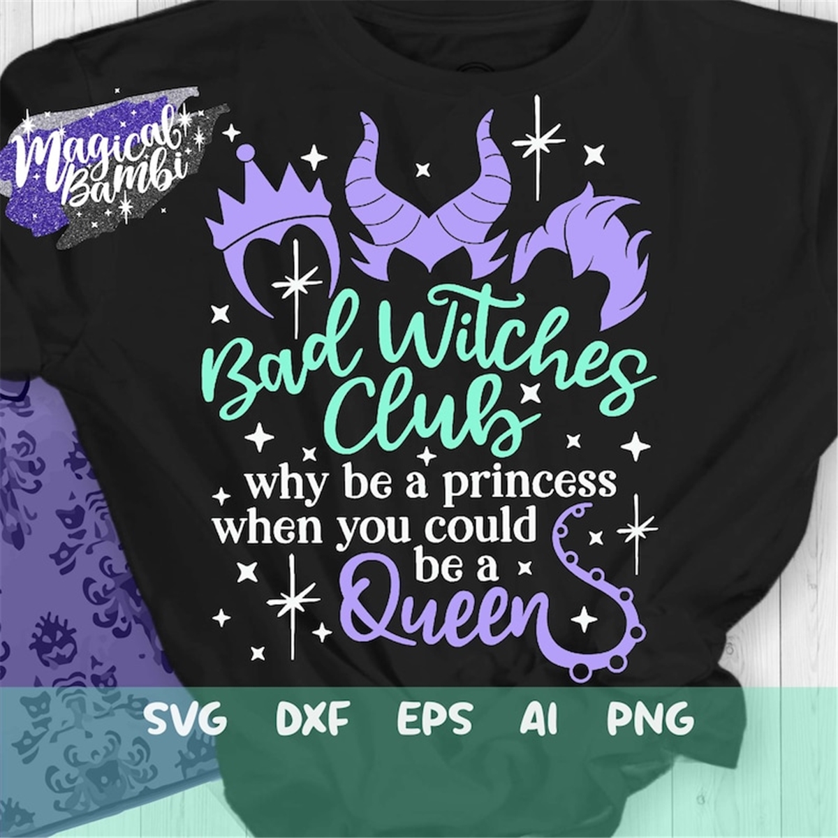 Bad Witches Club SVG, Wicked Halloween Svg, Chillin Villain | Inspire ...