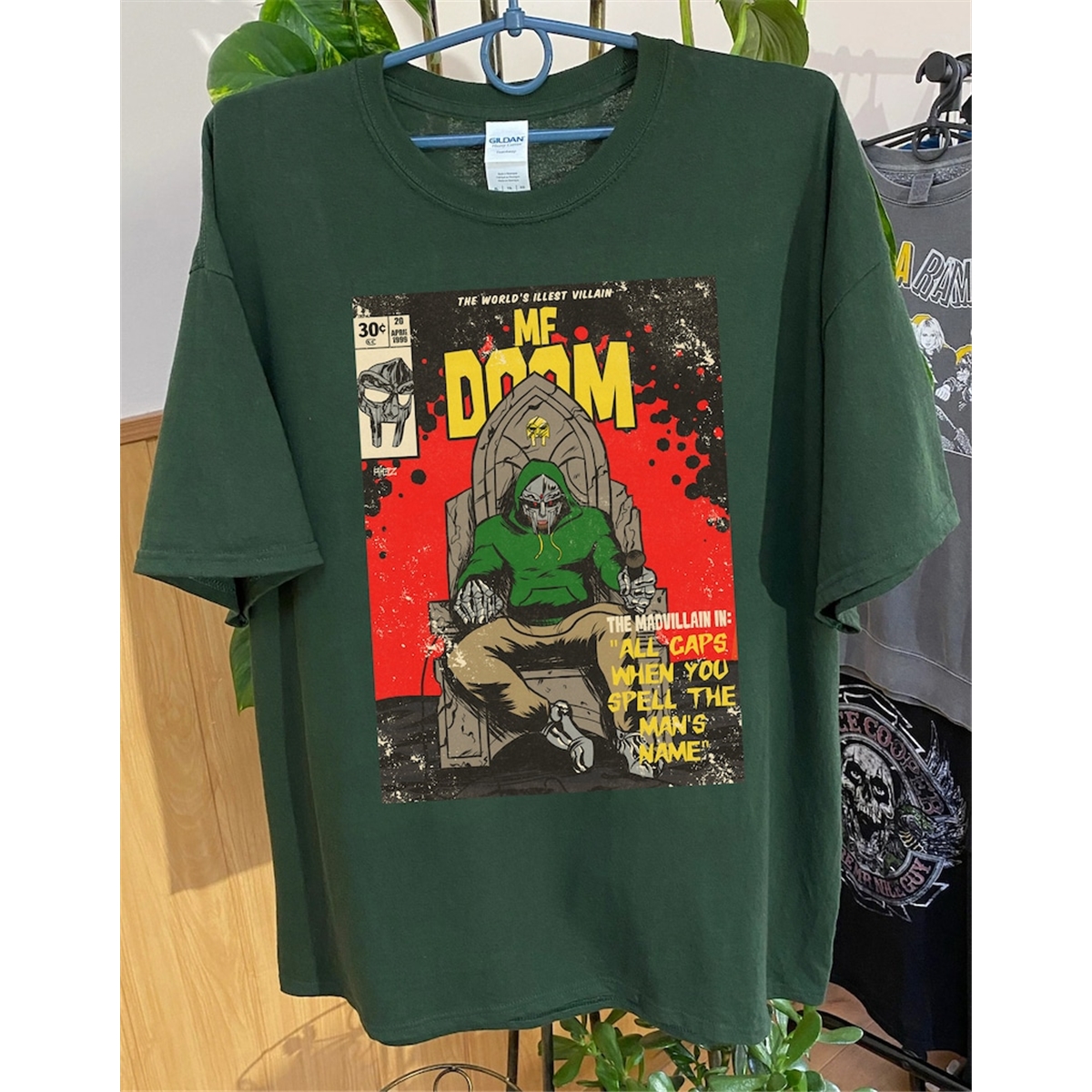 Vintage rapper Doom hip hop Shirt, Mask Doom Tee, Mf Doom Fr | Inspire ...