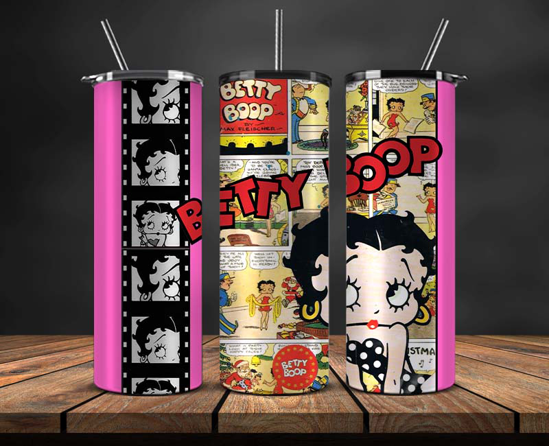 Betty Boop Tumbler Wrap, Betty Boop Png ,Betty Boop Design - Inspire Uplift