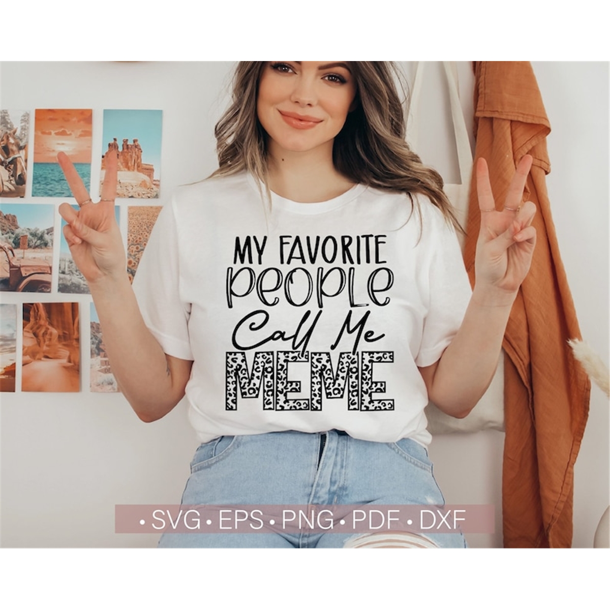 My Favorite People Call Me Meme SVG, Mother's Day SVG PNG, F | Inspire ...