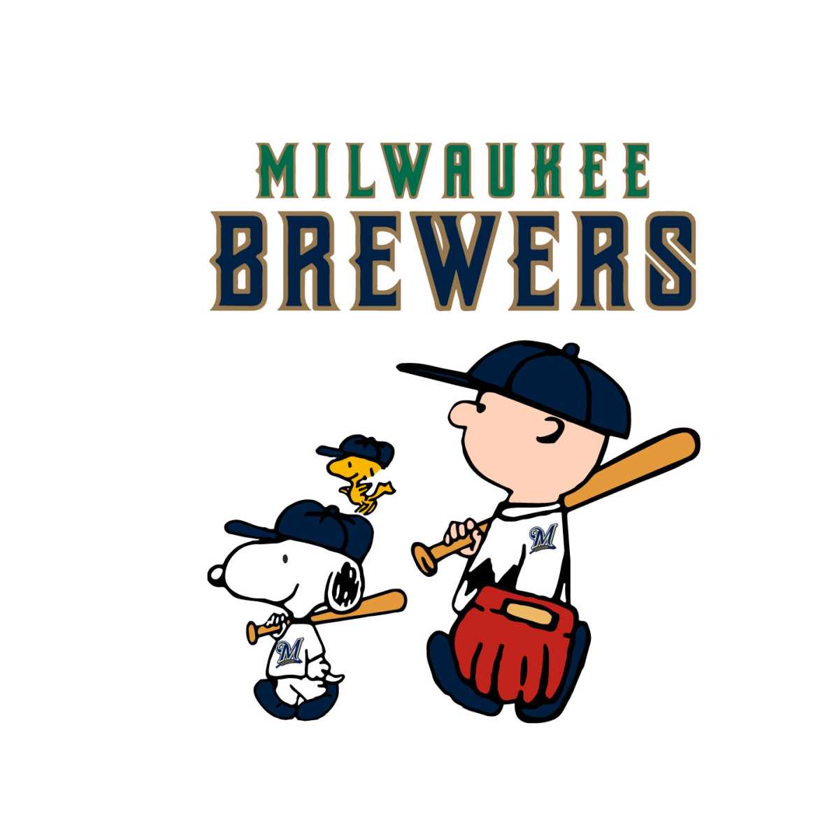 Milwaukee Brewers Shirt Svg Snoopy And Charlie Brown Milwauk | Inspire ...