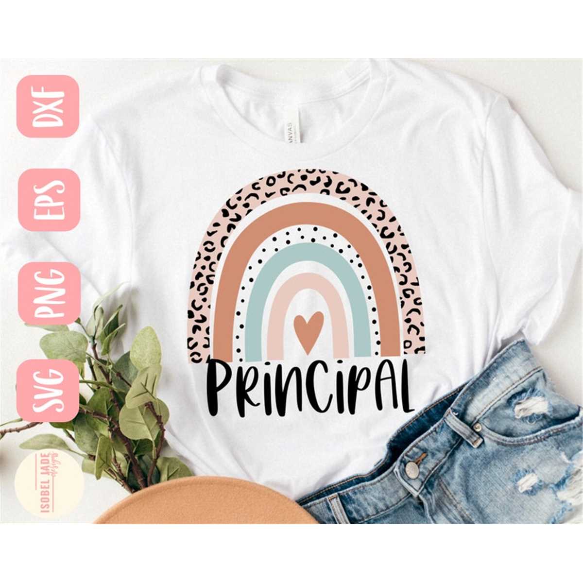 Principal svg, Teacher svg, Rainbow svg, Principal shirt svg | Inspire ...