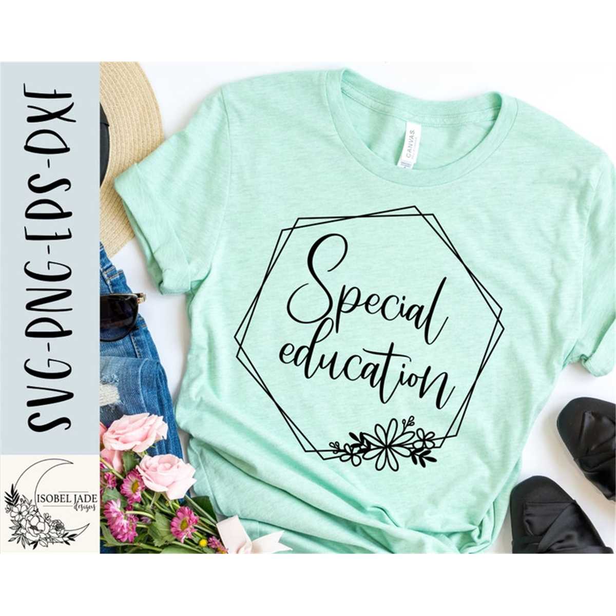 Special education svg, Teaching svg, Daisy frame svg, SPED s - Inspire ...