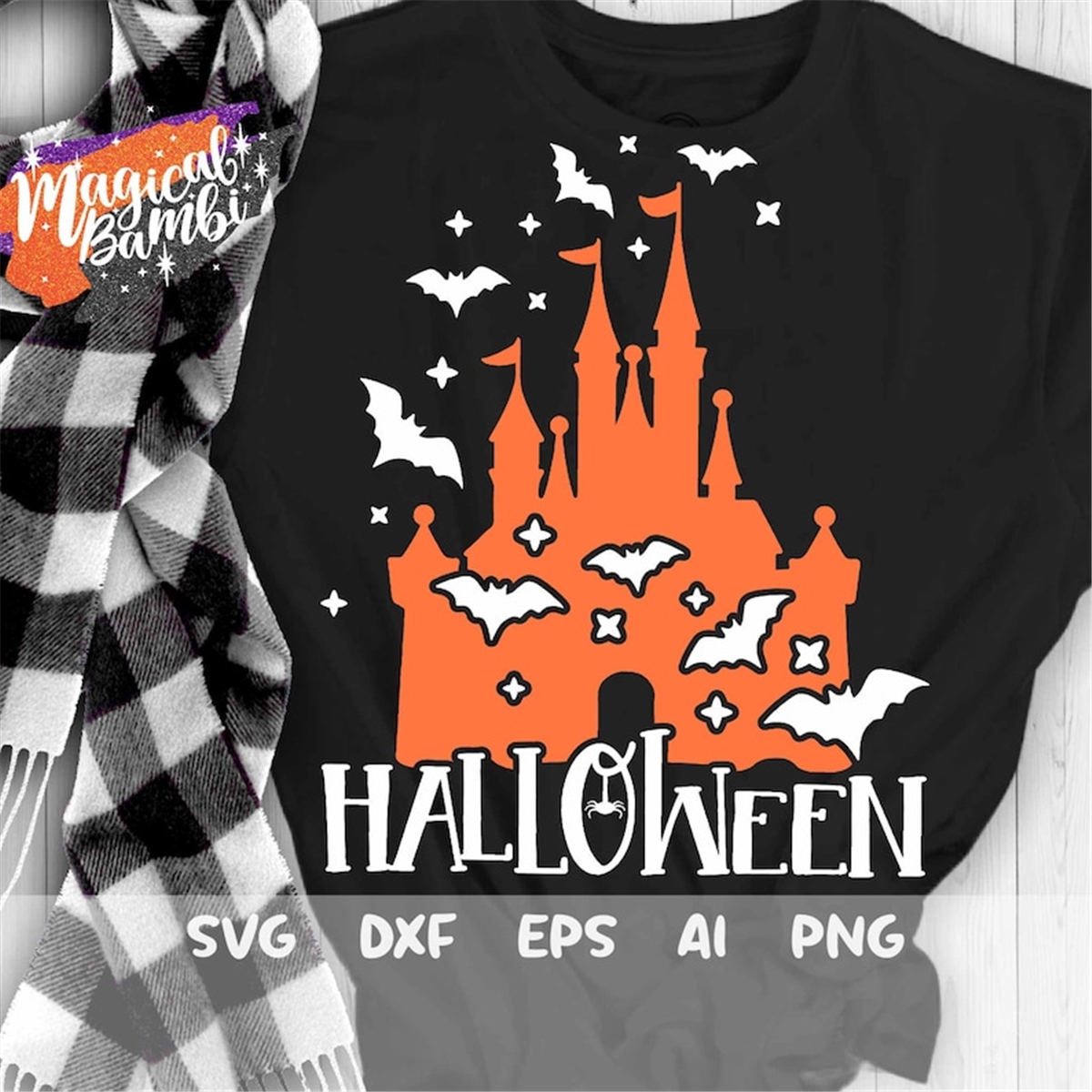 Halloween Svg, Halloween Castle Svg, Trick or Treat Svg, Spo - Inspire ...