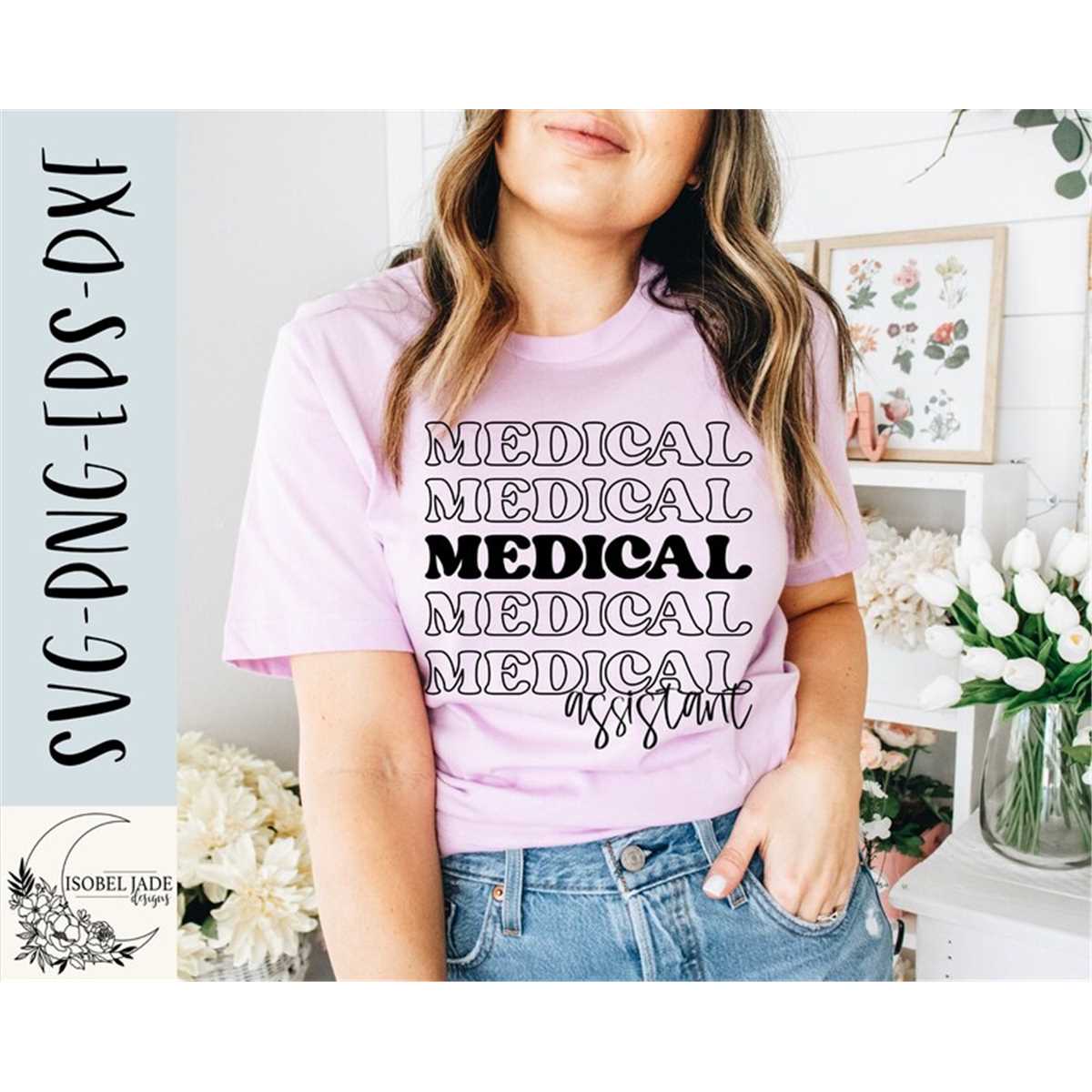 Medical Assistant Logo Pink