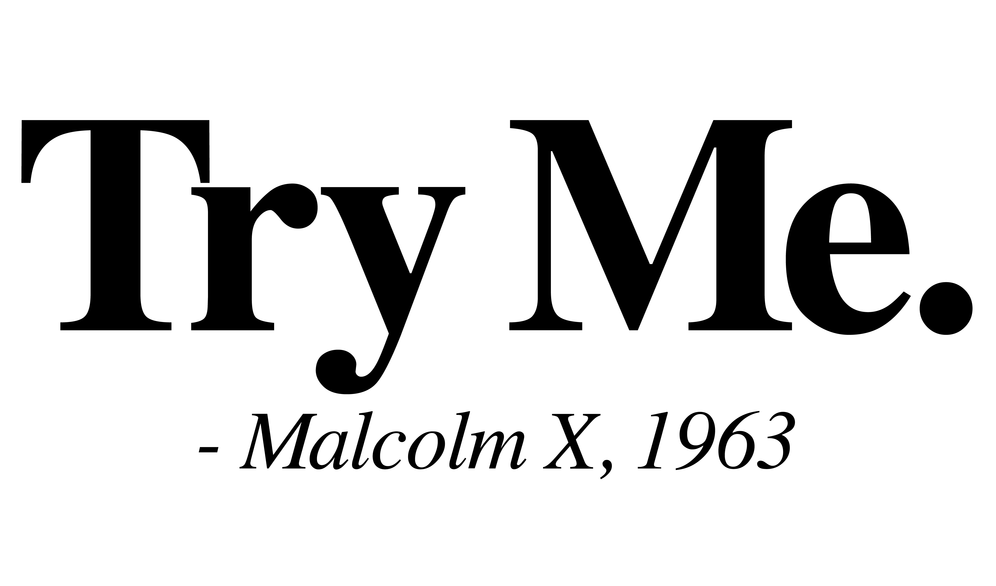 Try Me Malcolm X SVG, Silhouette Cut File, Cut file SVG, PNG | Inspire ...