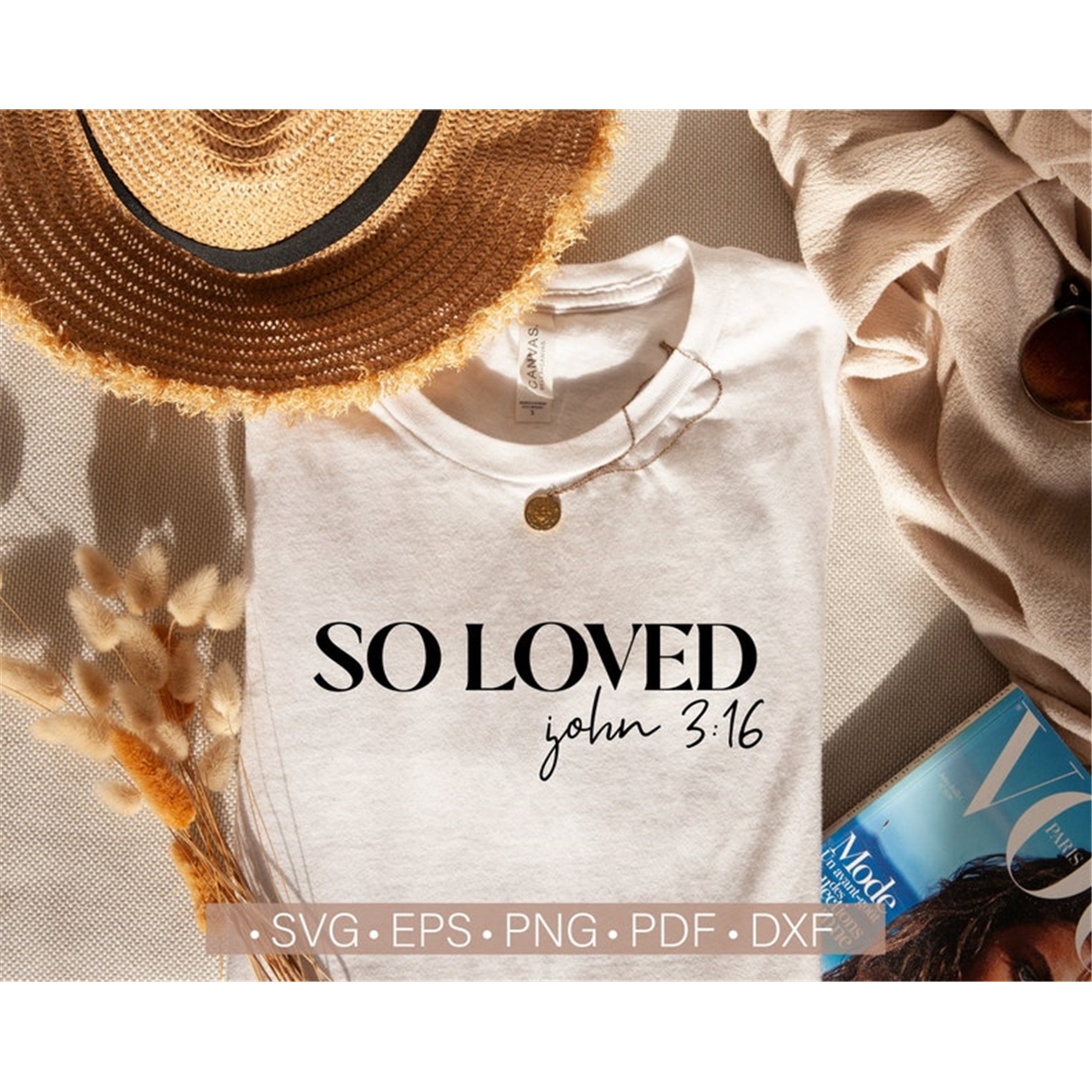 John 3 16 Svg | Inspire Uplift