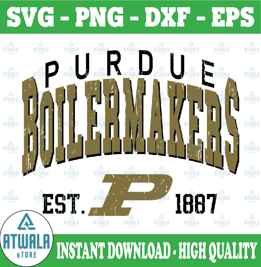 Vintage 90's Purdue Boilermakers Svg, Purdue Svg, Vintage St | Inspire ...
