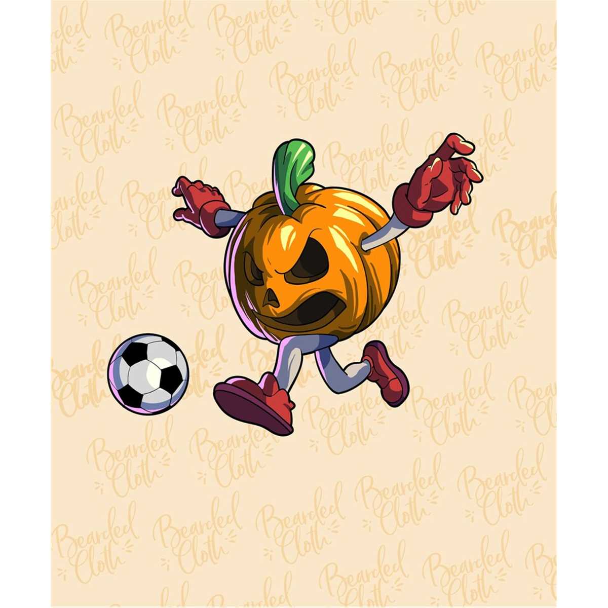 Halloween Soccer SVG Soccer Pumpkin PNG Pumpkin playing Socc | Inspire ...