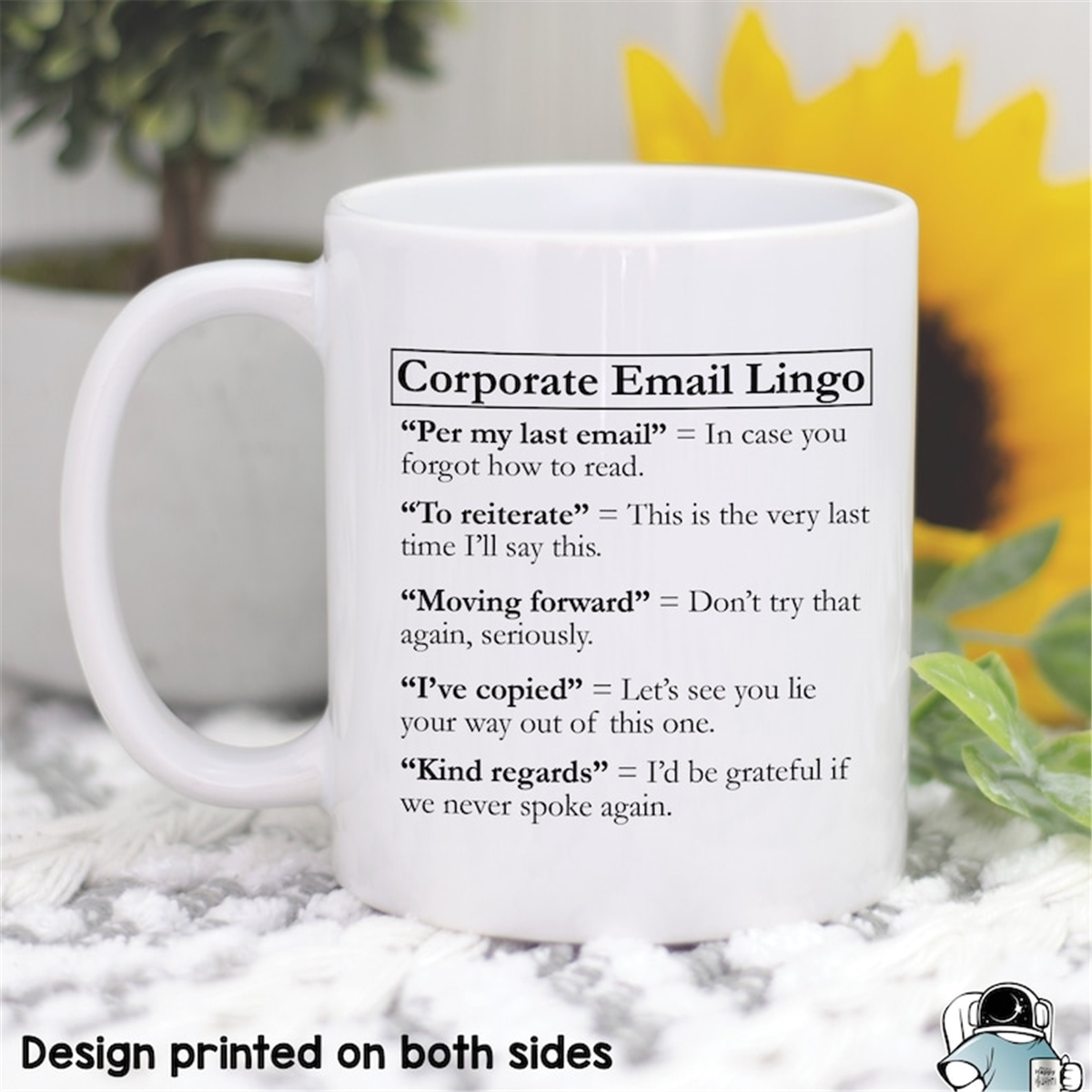 Corporate Email Lingo Coffee Mug Office Coworker and Boss C - Inspire ...