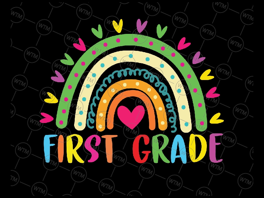 First Grade Teacher Svg, 1st Grade Teacher Svg, First Day of - Inspire ...