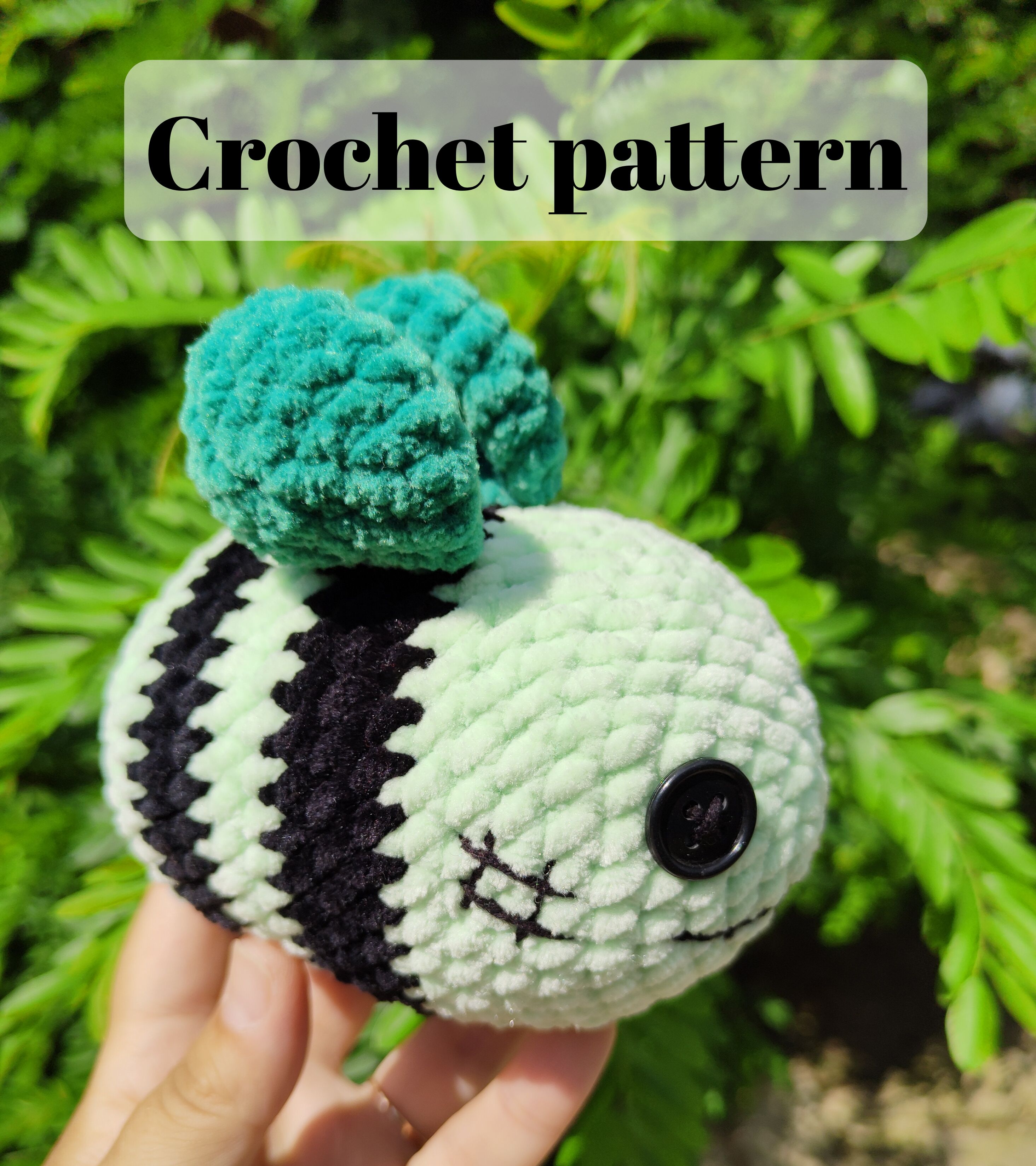 Crochet zombie bee plushie pattern , crochet bee pattern, Ha | Inspire ...