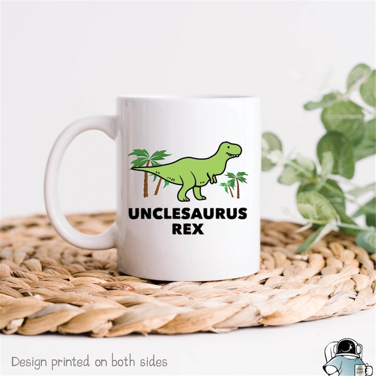 Unclesaurus Coffee Mug Uncle and Family Dinosaur T-Rex Gift - Inspire ...