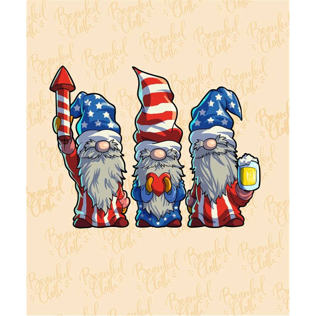 Patriotic Gnomes 4th Of July Independence Day Fourth Of July | Inspire ...