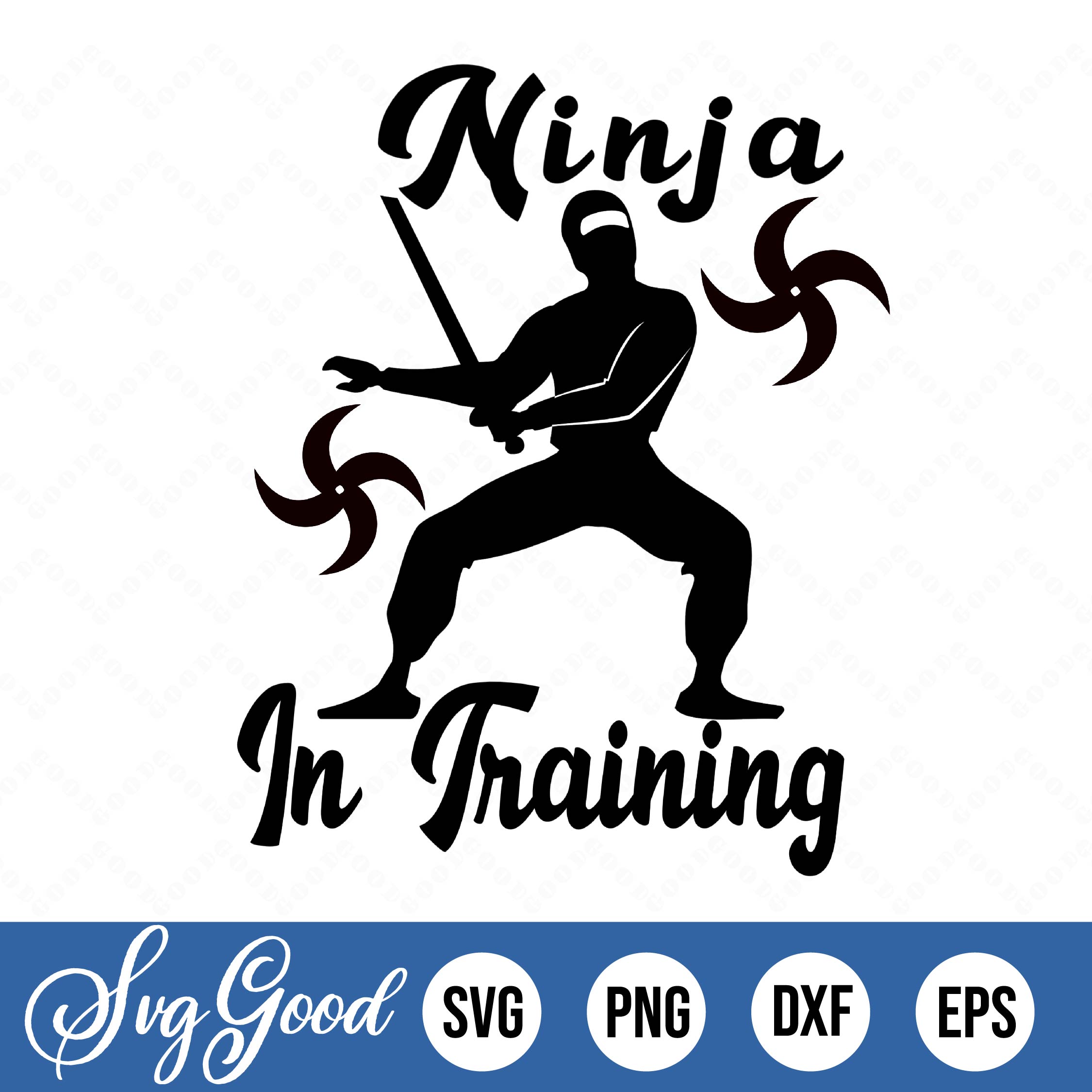 Ninja In Training Svg, Martial Art Svg, Printable Png, Insta | Inspire ...