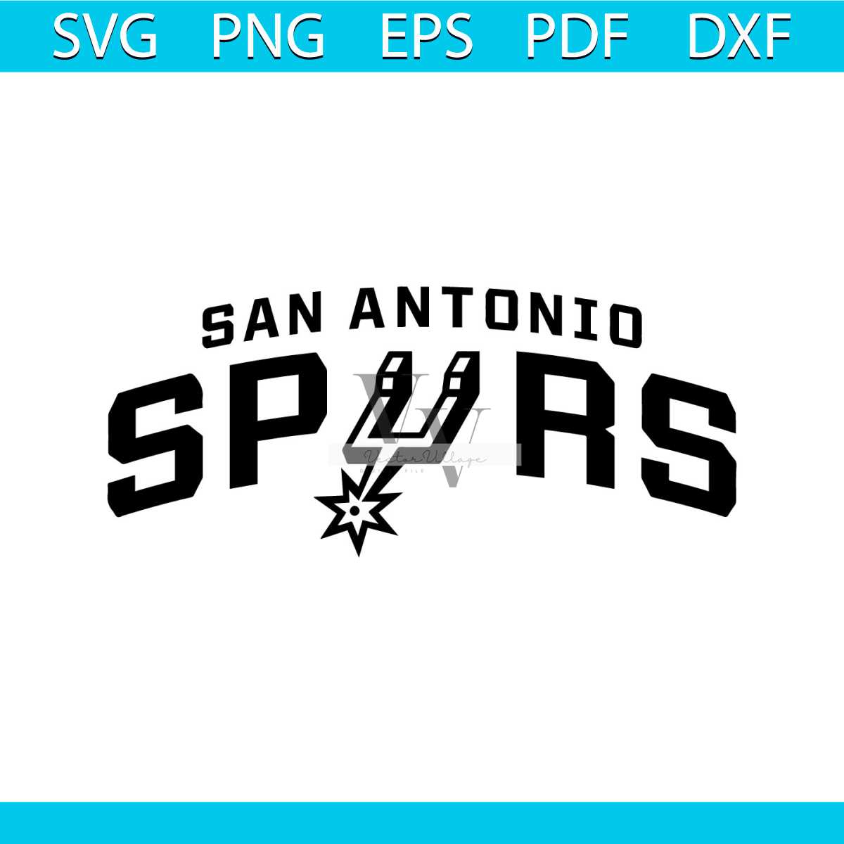 San Antonio Spurs Basketball Team Svg, San Antonio Spurs Log | Inspire ...