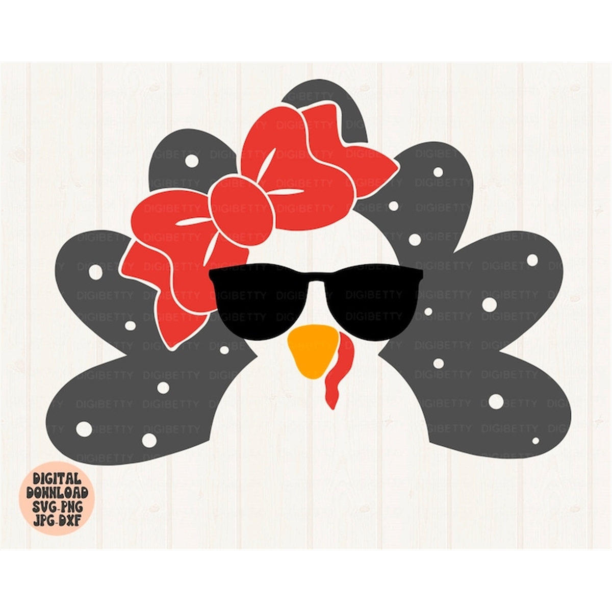 Thanksgiving Turkey Svg, Png, Jpg, Dxf, Turkey Face Svg, Tha | Inspire ...