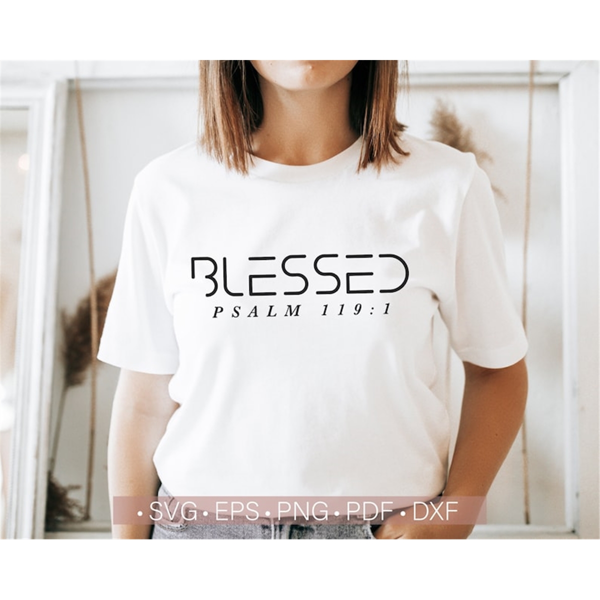 Blessed SVG PNG, Christian Svg, Psalm Svg, Jesus Svg Cut fil | Inspire ...