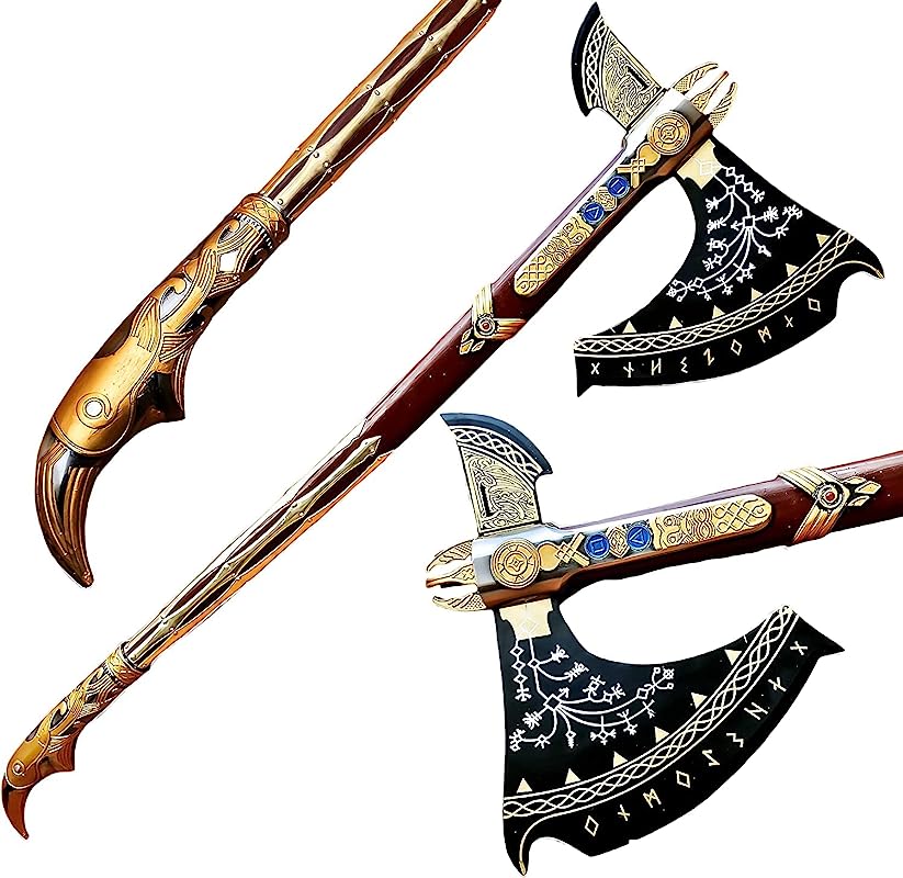 Kratos Leviathan Axe Life-Sized Version GOW Inspired Fully U | Inspire ...