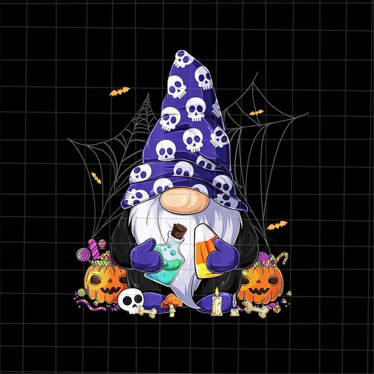 Gnomes Fall Candy Corn Pumpkin Halloween Png, Gnomes Hallowe - Inspire ...