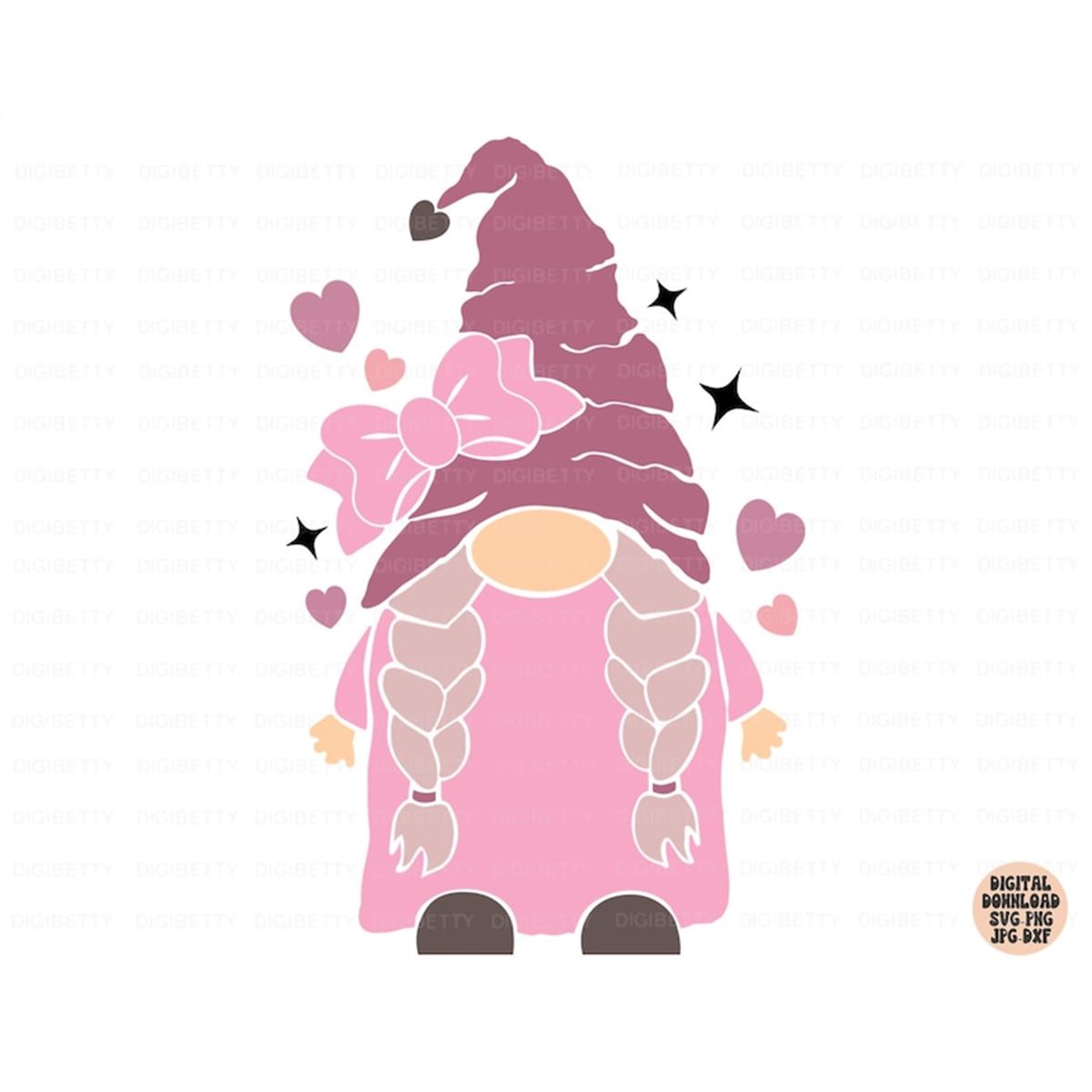 Valentine Gnome Svg, Png, Jpg, Dxf, Valentine's Day Svg, Gir | Inspire ...
