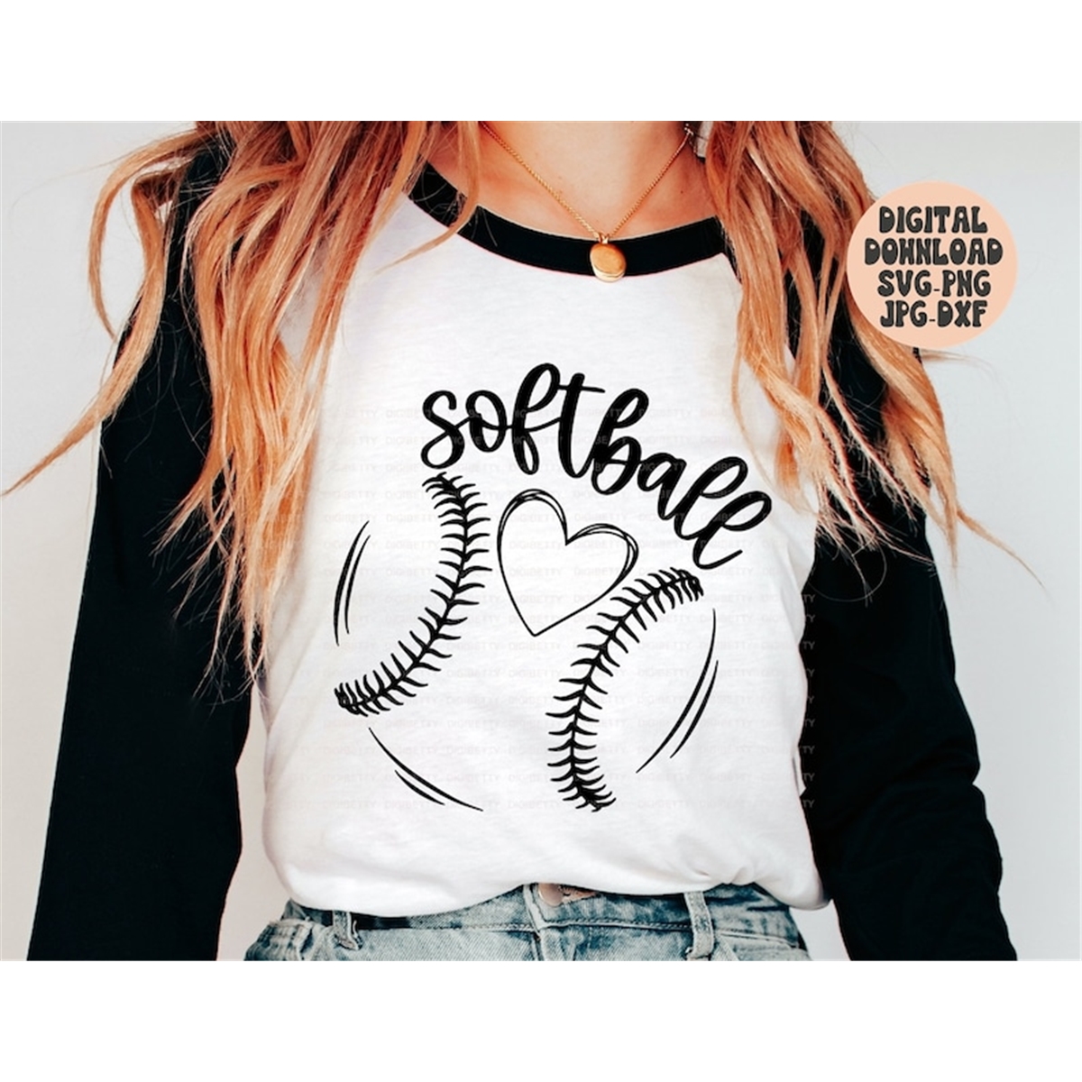 Softball Svg Png Jpg Dxf, Softball Mom Svg, Softball Cut Fil - Inspire ...