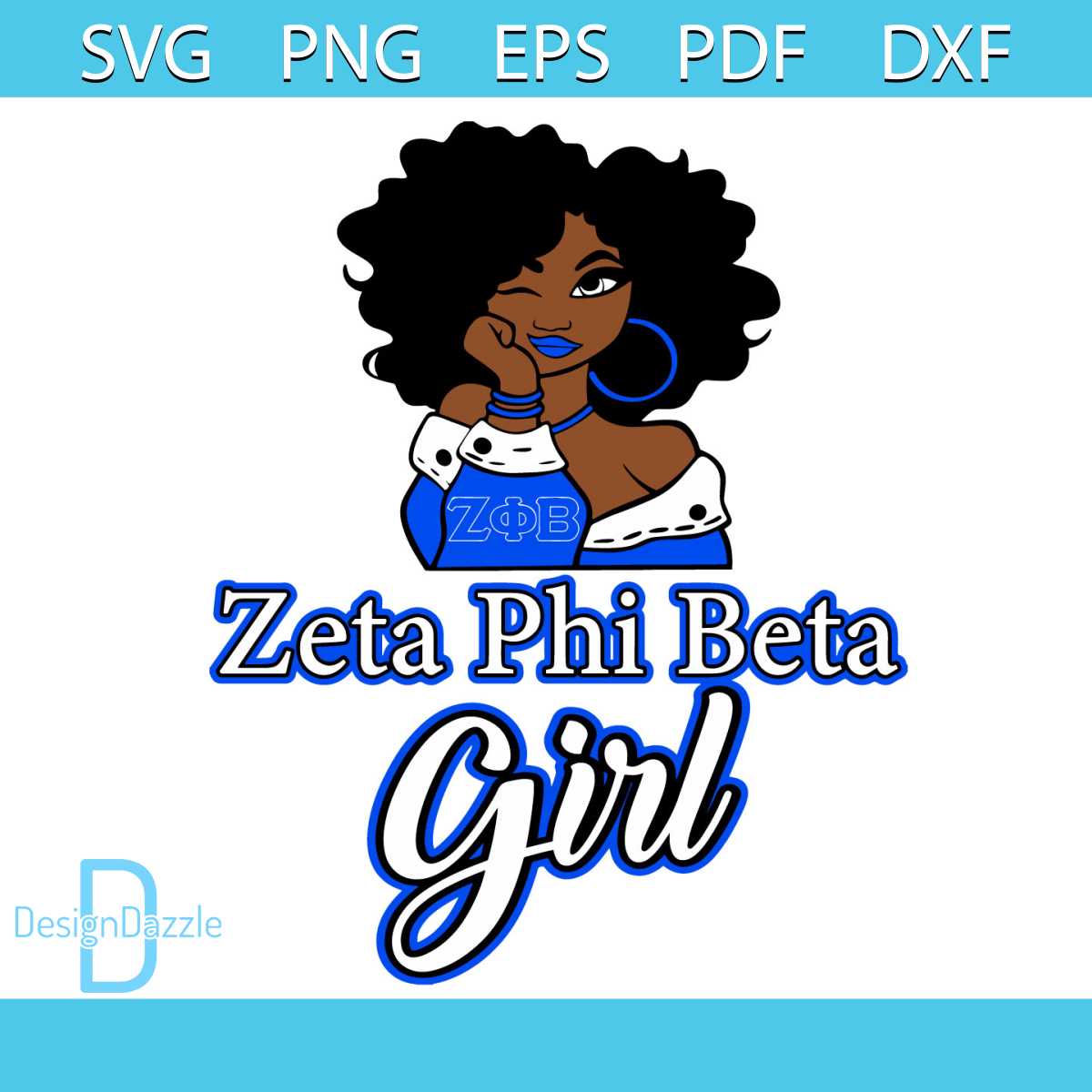 Zeta Phi Beta Sorority Girl, Sorority Svg, Zeta Phi Beta Sor | Inspire ...