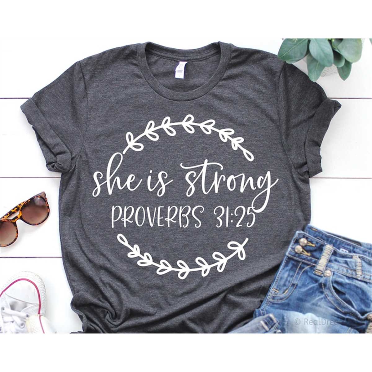 She is Strong Svg, Bible Quotes Svg, Scripture Svg, Christia | Inspire ...