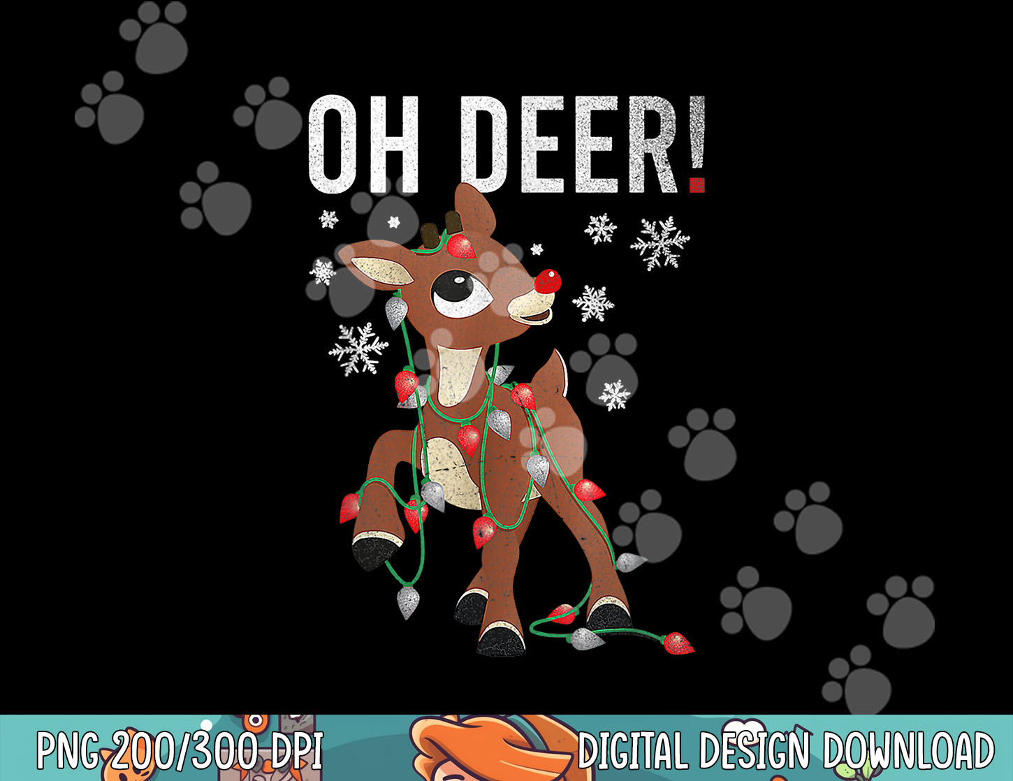 Rudolph The Red Nosed Reindeer Christmas Special Oh Deer pn | Inspire ...