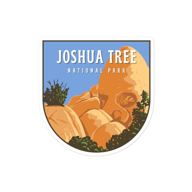 JOSHUA TREE National Park Sticker, Joshua Tree National Park - Inspire ...