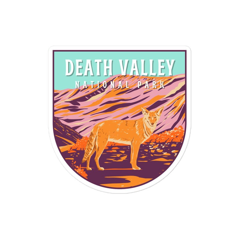 DEATH VALLEY National Park Sticker, Death Valley National Pa - Inspire ...