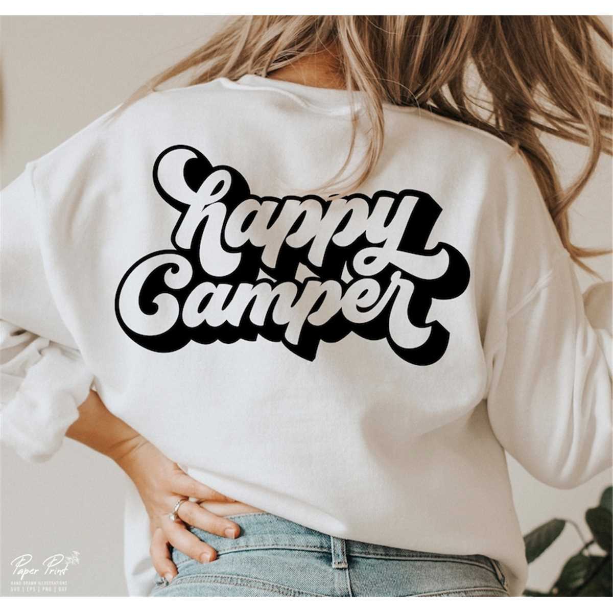 Happy camper svg, Adventure svg, camping life svg, Camper sv - Inspire Uplift