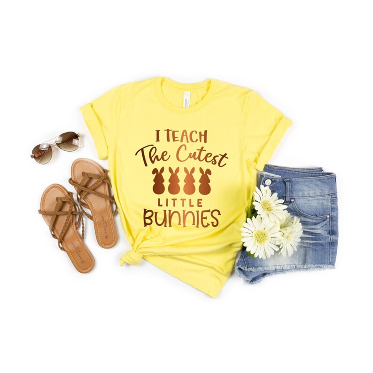 Easter Teacher Shirt, I Teach The Cutest Little Bunnies, Eas | Inspire ...