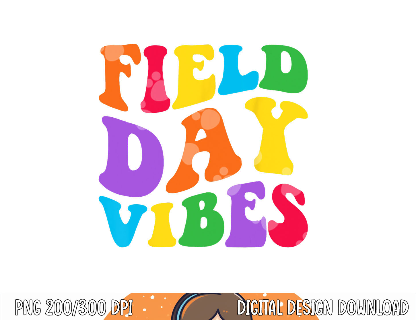 SCHOOL FIELD DAY Fun Tie Dye Field Day Teacher Student Kids | Inspire ...