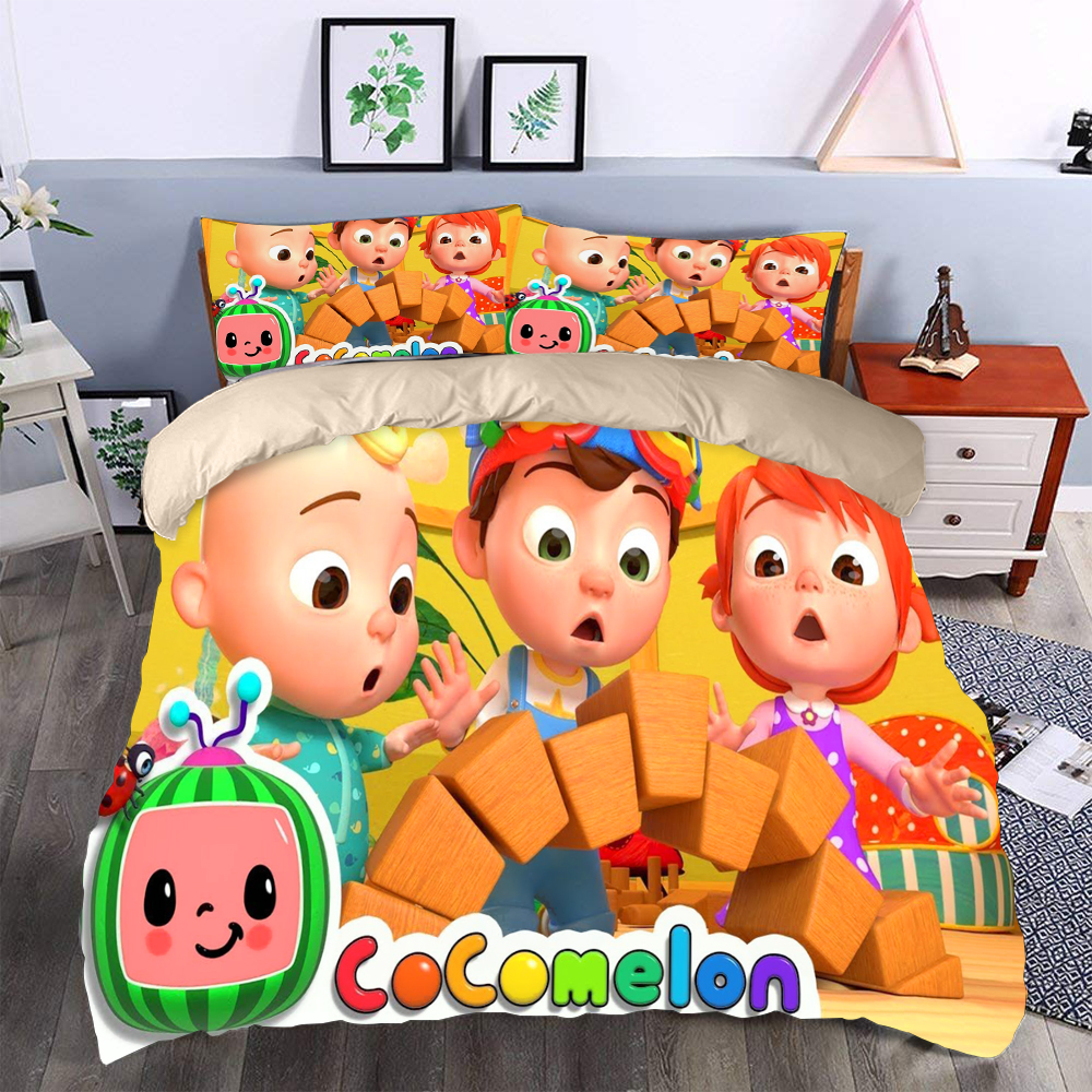 Cocomelon Disney Bedding Sets, Cocomelon Bedding, Bedroom De - Inspire ...
