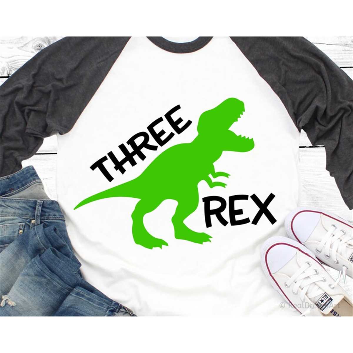 Three Rex Svg, Boy Third Birthday Svg, Dinosaur Svg, T-Rex S | Inspire ...